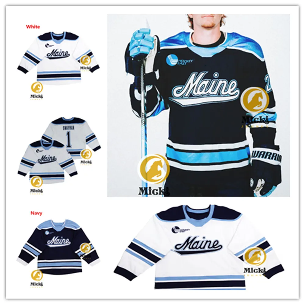 Lynden Breen Maine Black Bears Hockey Jerseys ... From ...