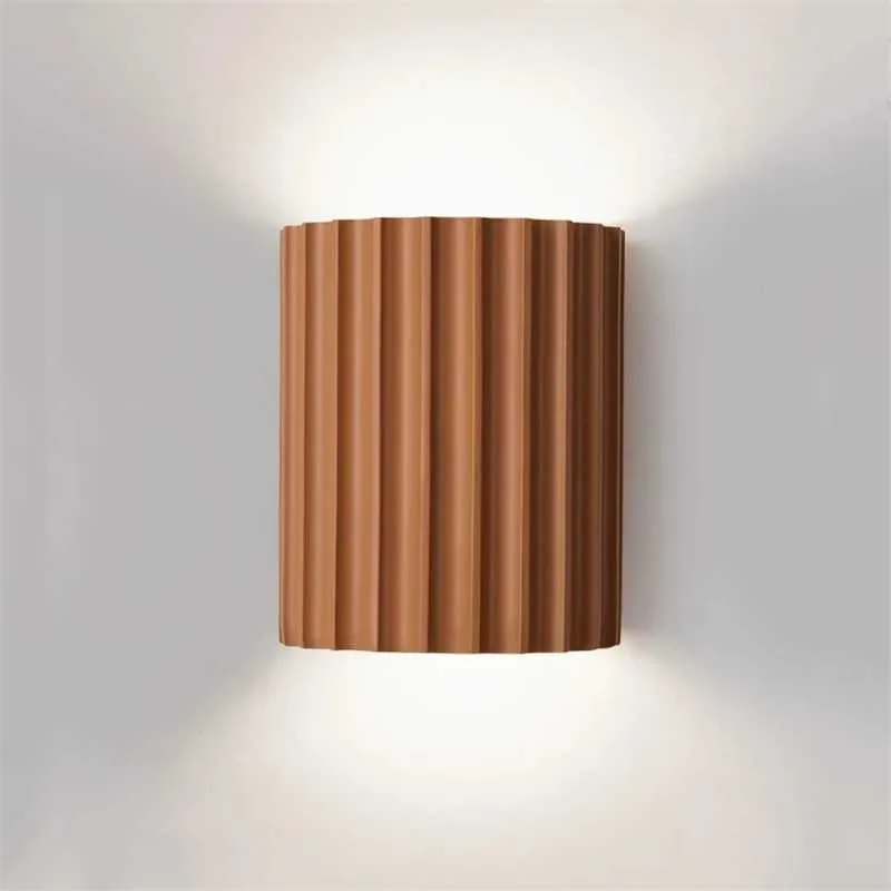 Nordic Modern Resin Wall Lamp, Indoor Bedroom Lamp, Home Background ...