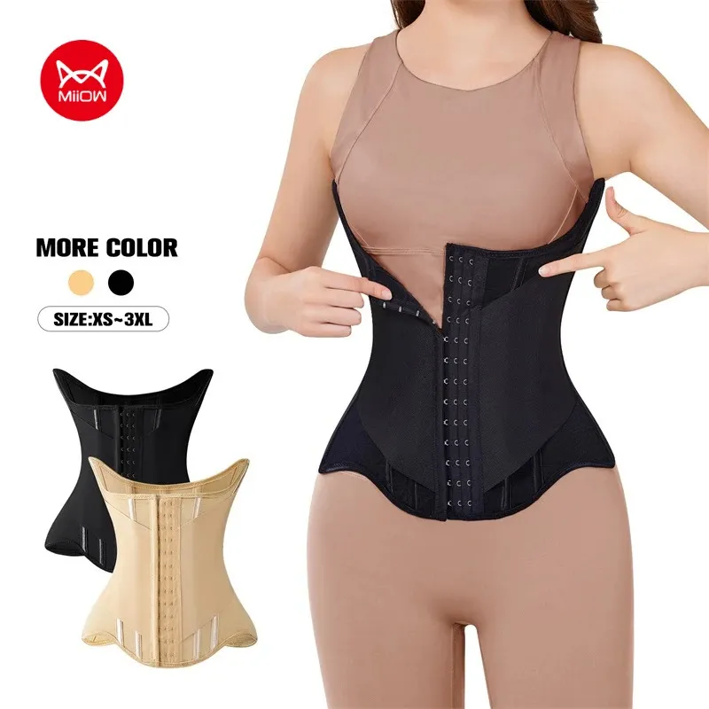 MiiOW U Shaped Lifted Waist Physical Trainer Near Me Corset For Women Steel Bone Slimming ...