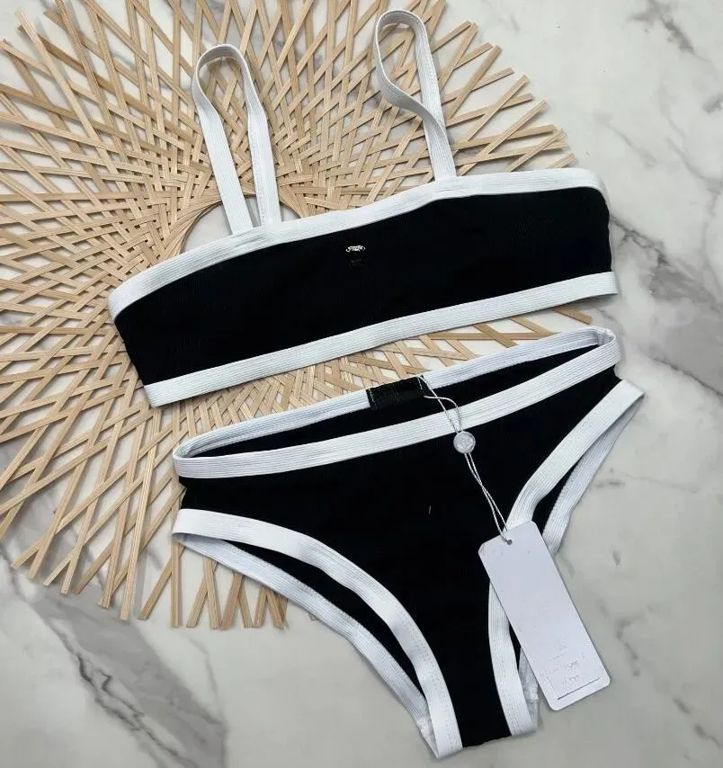 Summer Women Swimwear Swimsuit Designer High End Bikini C Letter ...