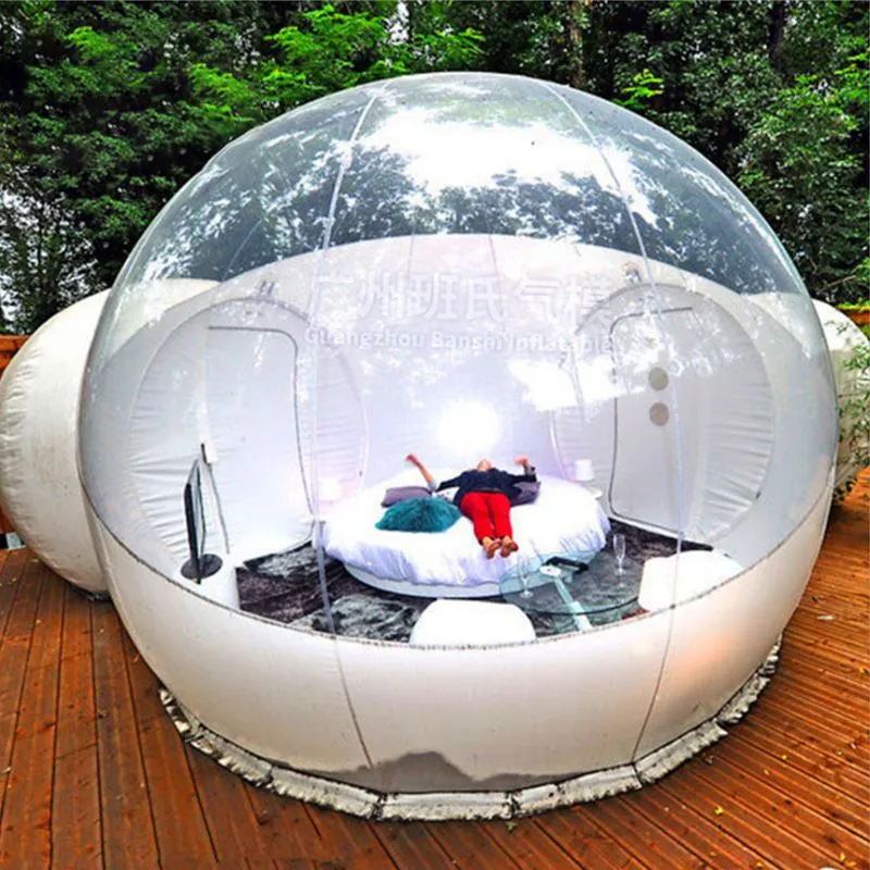 Wholesale 6.5m Total Span Clear PVC Inflatable Outdoor Inflatable ...