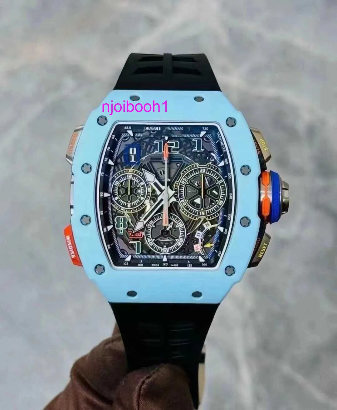 Top Superclone Real Tourbillon Timepiece Exquisite Mechanical Movement ...