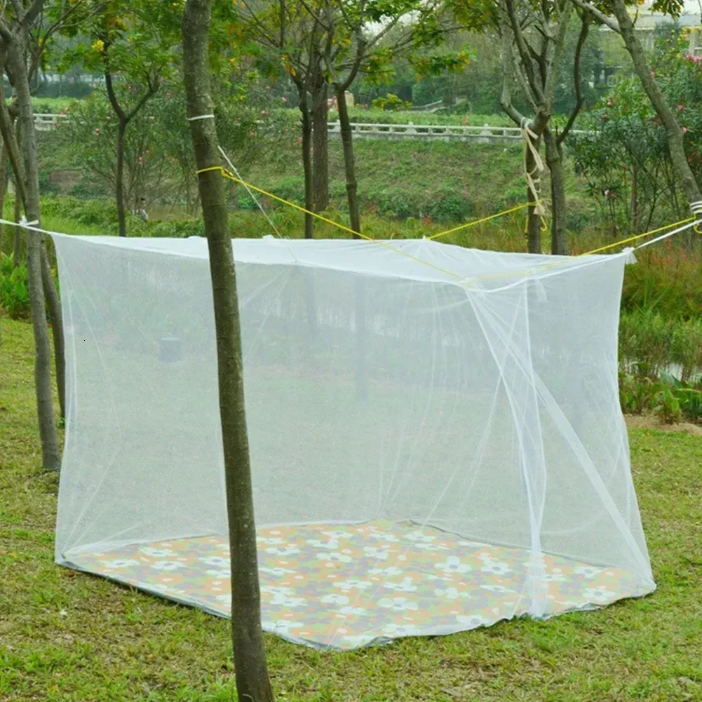 Portable White Mosquito Net Outdoor For Outdoor Camping And Travel ...