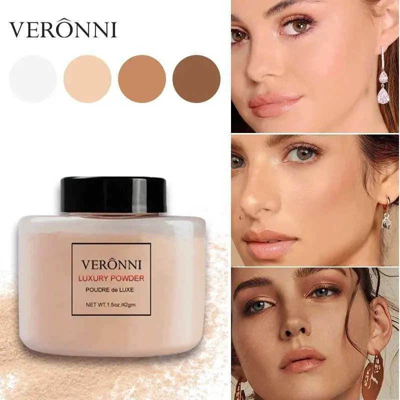 Concealer Setting Powder, Oil Control Loose Powder, Waterproof Face Powder, Long Lasting Full ...