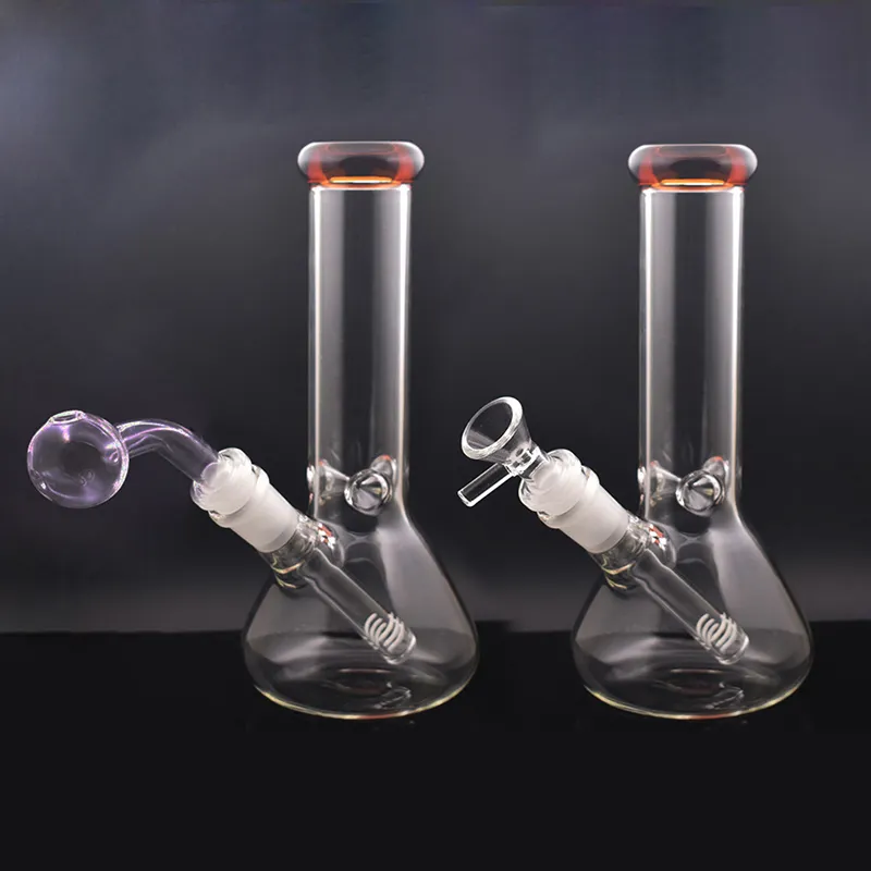 Wholesale Hookah Glass Beaker Bongs 8Inch Glass Ice Water Bong 14mm ...