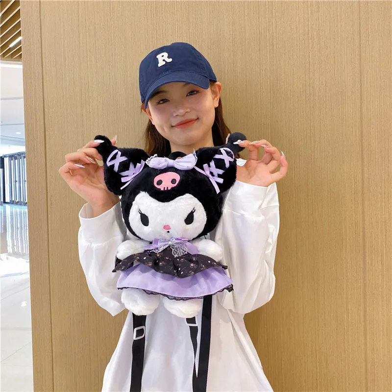 Kids Plush Toy Bag Small Cartoon Fox and Rabbit Crossbody Bag with PP ...