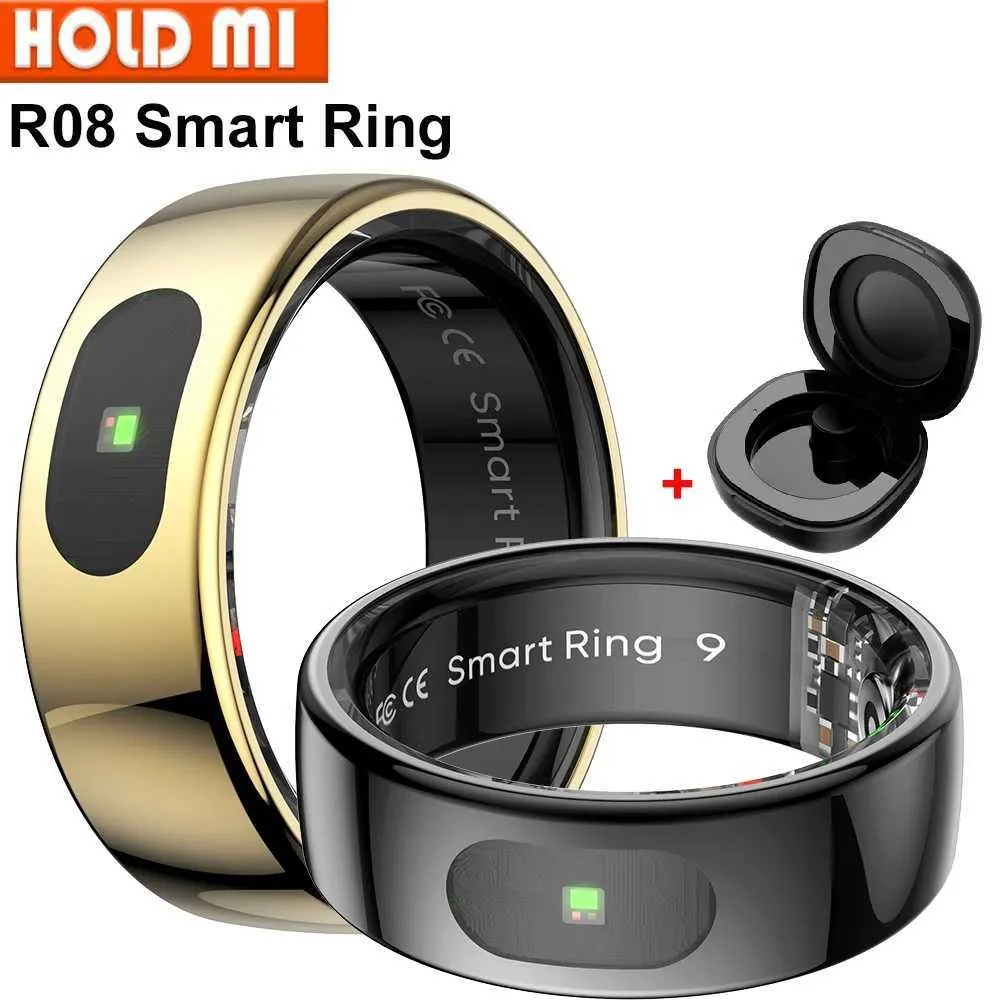 New R08 Smart Ring Men Women Charging Case Skin... From City_of_love ...