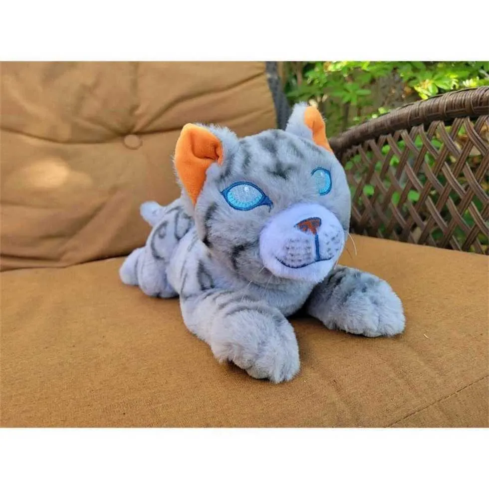 Thunder Clan Posatex Cats Warriors Collectible Jayfeather Plush In Bag ...