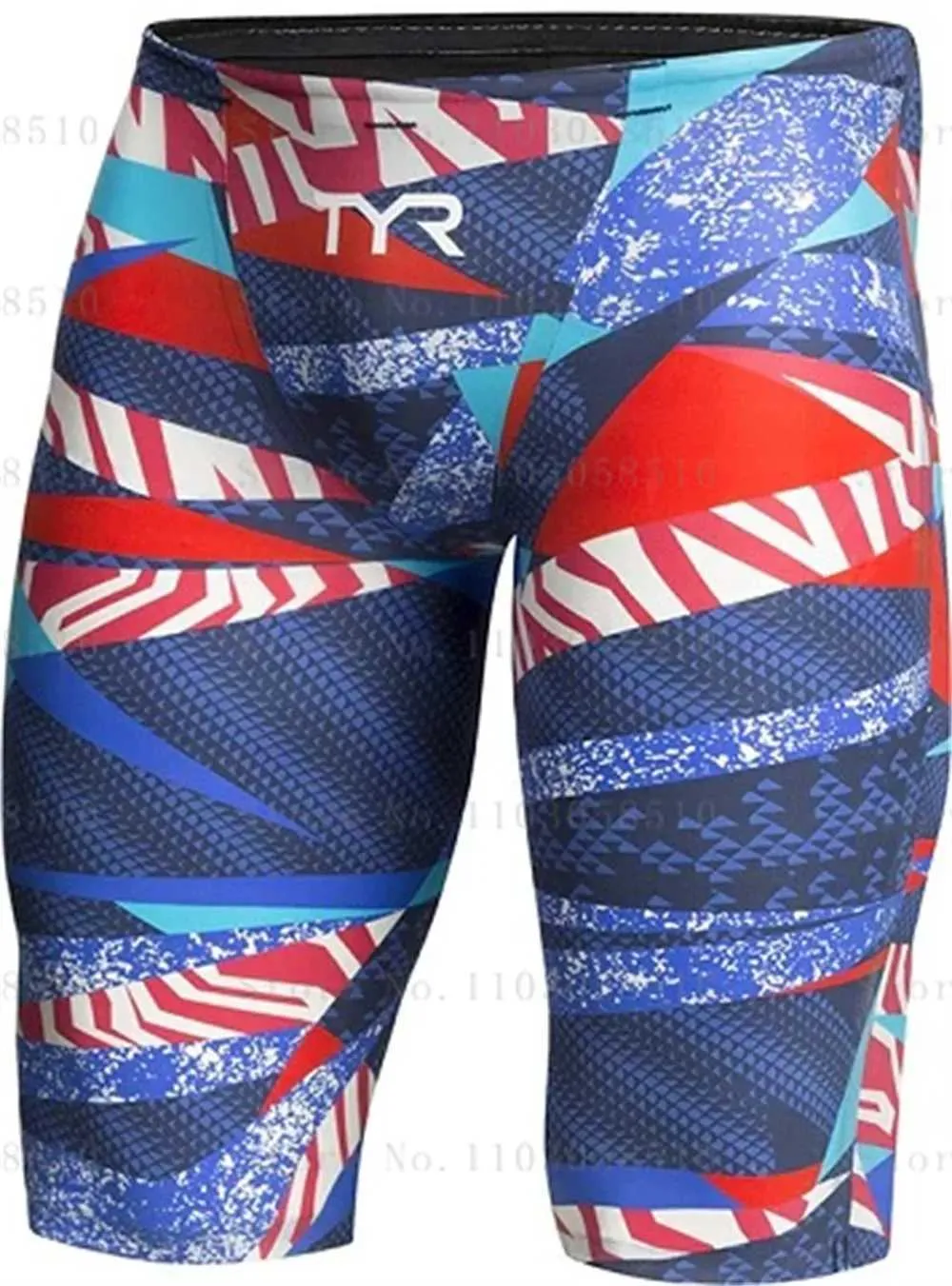 Mens Swim Jammer Swimming Trunks Professional Swim Surf Trunks Beach Uv ...
