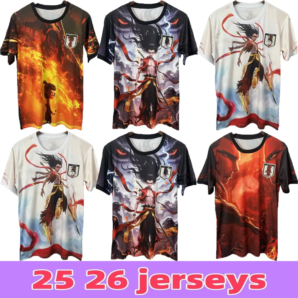 Japanese Japan Soccer Shirt Cartoon Design ISAGI ATOM, TSUBASA ...