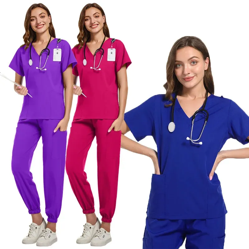 Unisex Medical Uniform For Women For Nursing And Beauty Professional ...
