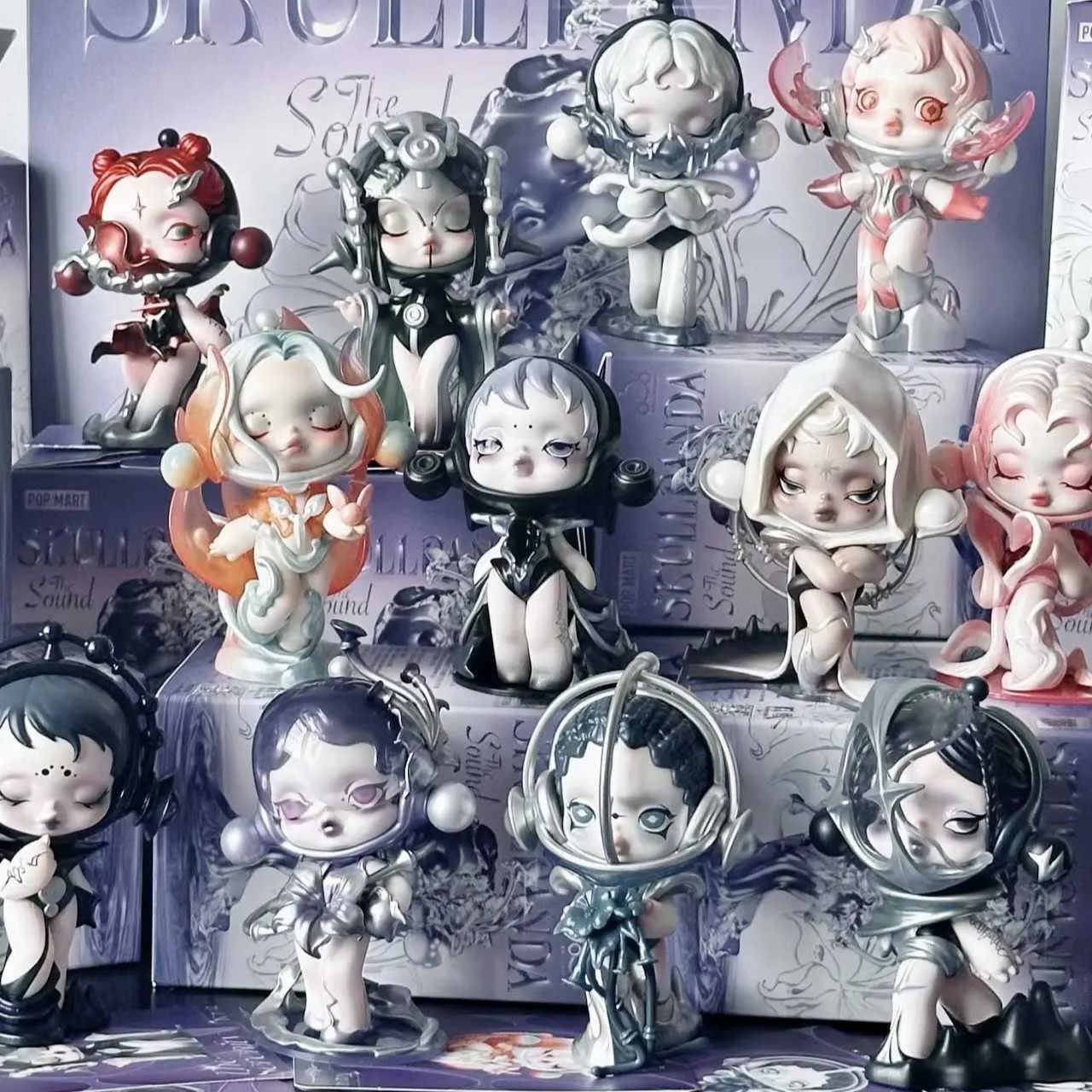 Bubble Mart Temperature Series Sound Figurine Toy Collectible Bobble ...