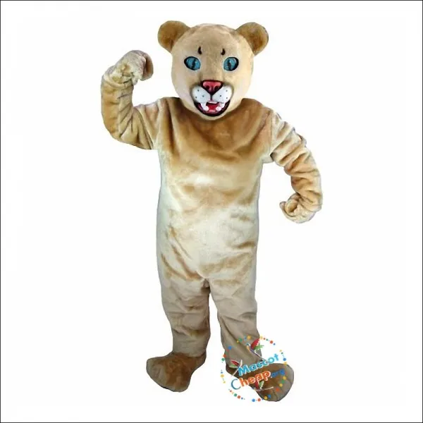 Mascots Costumes: Adult Lightweight Feline Mascot Outfit Plush Animal ...