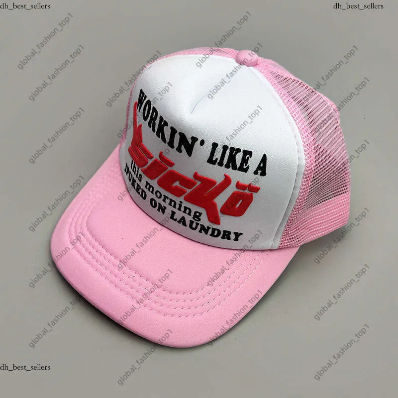 2022 IAN CONNOR SICKO TRUCKER Pink Trucker Hat American Retro Ball Cap ...