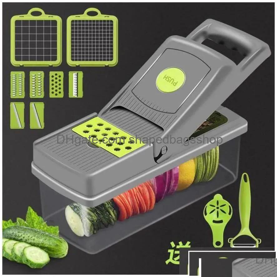 Multifunctional Shredded Hine Cheese Grater Mandoline And Potato Chip ...