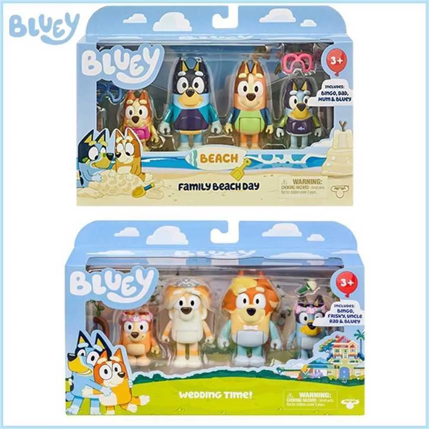 Bluey Anime Bingo Action Octonauts Figures Set With Movable Joints And ...