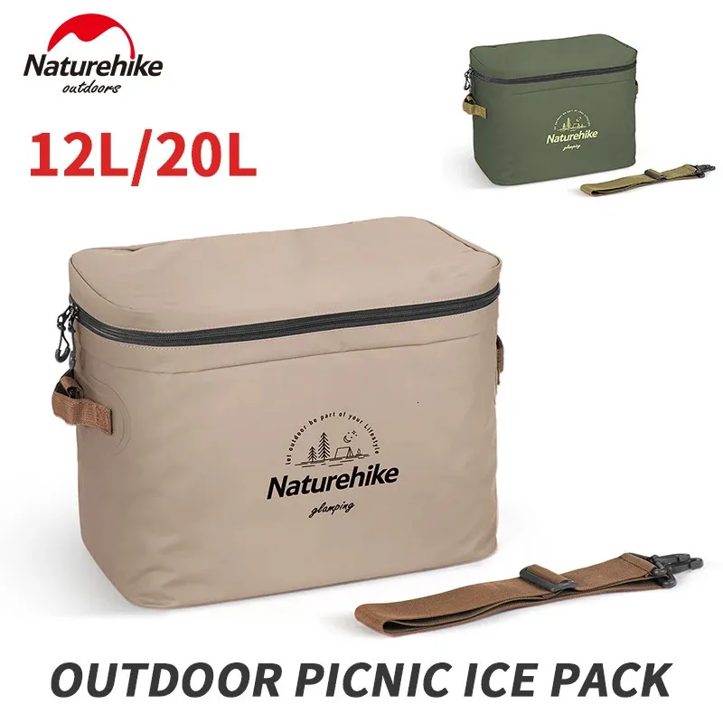 Portable 20L PVC Picnic Insulated Ice Pack With Thermal Insulation 800g ...