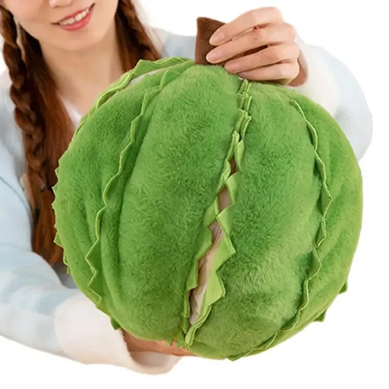 Stuffed Durian Throw Pillow Plush Toy with Detachable Durian Doll ...