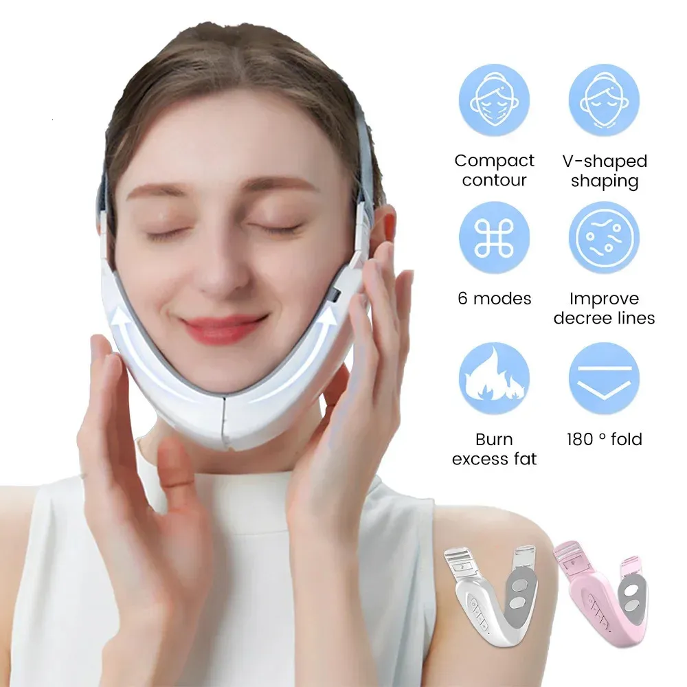 Intelligent EMS Led Face Lifting Machine For Double Chin Removal, V ...
