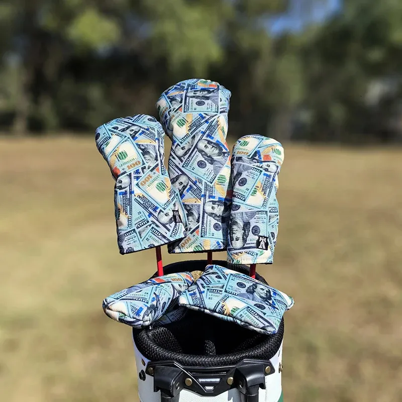 Golf Club #1 #3 #5 Wood Headcovers Driver Fairway Woods Cover High ...