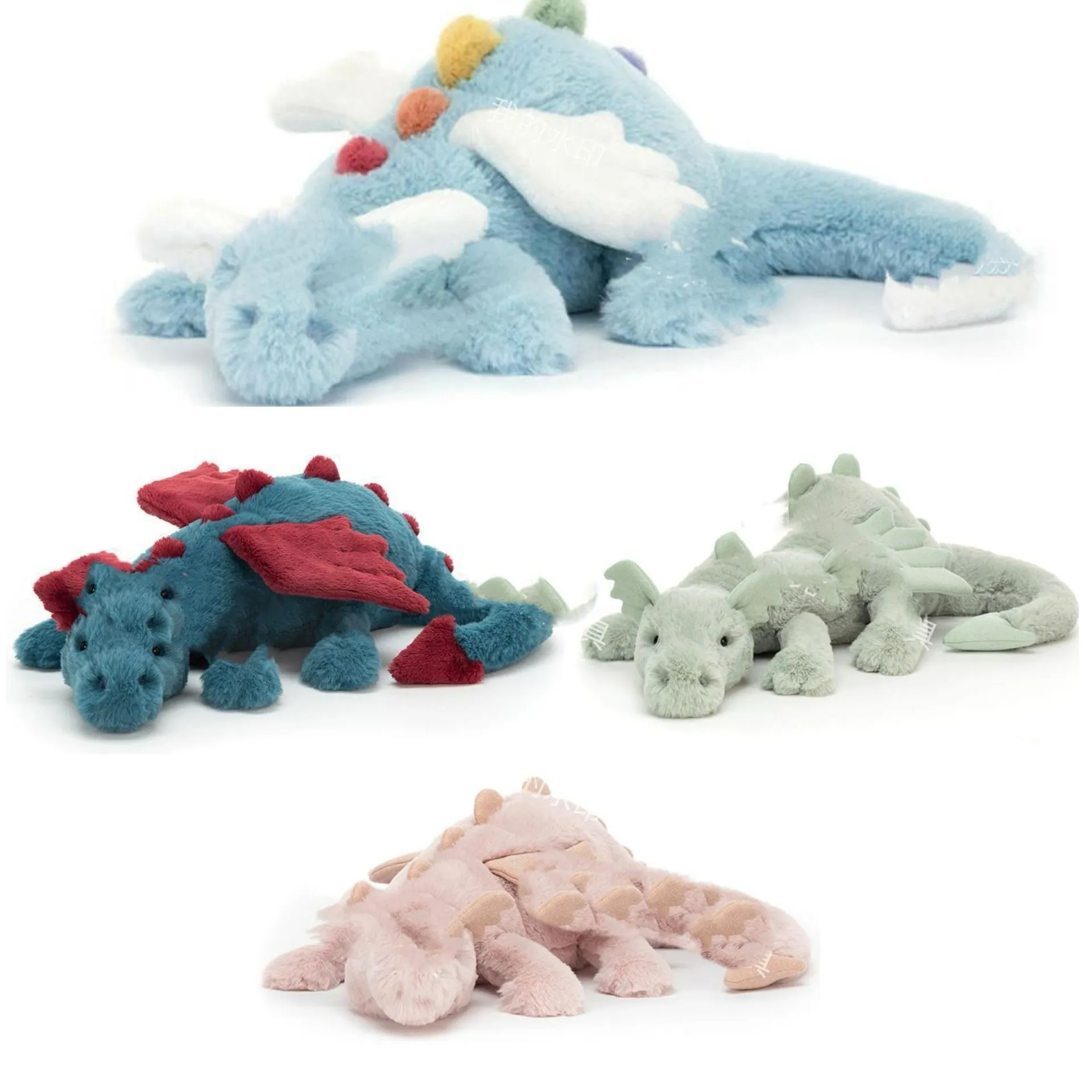 Stuffed Dragons: Adorable Flying Dragon Plush Animal With Wings, Soft ...