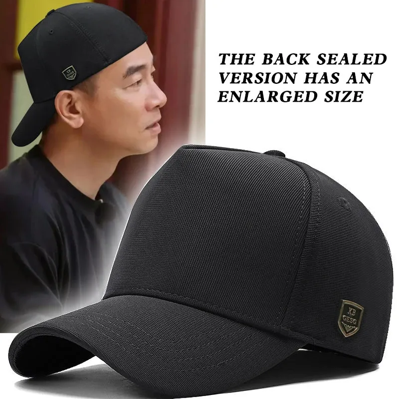 Big Head Baseball Cap Extra Large Size, Adjustable Back, Stylish Design ...