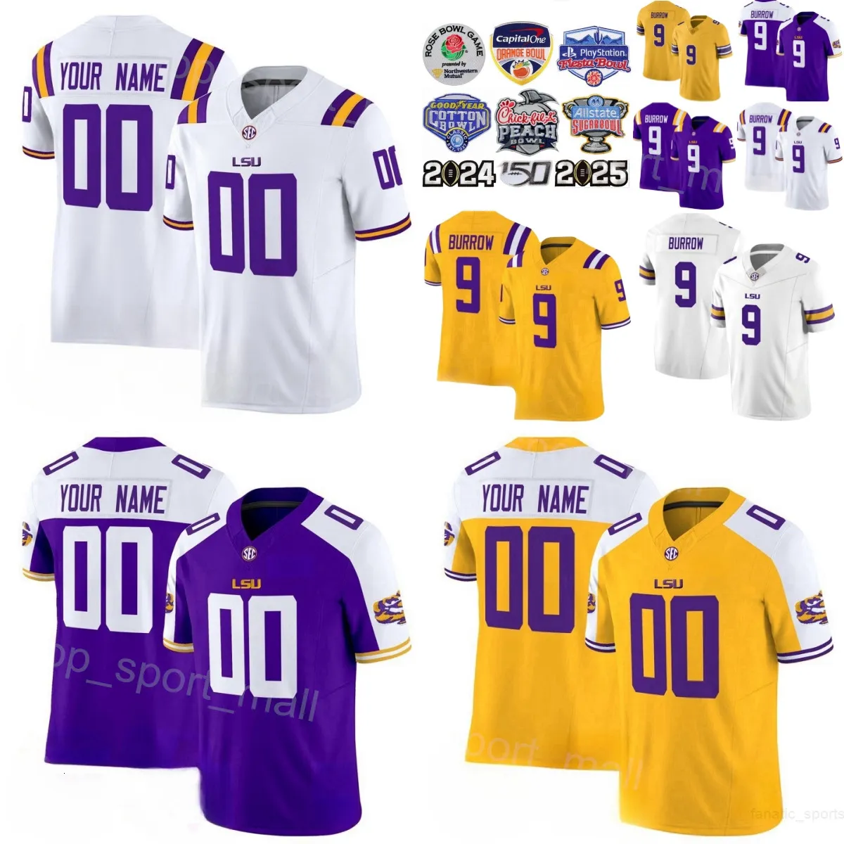 LSU Tigers College American Football Uniform 2025 Football University ...