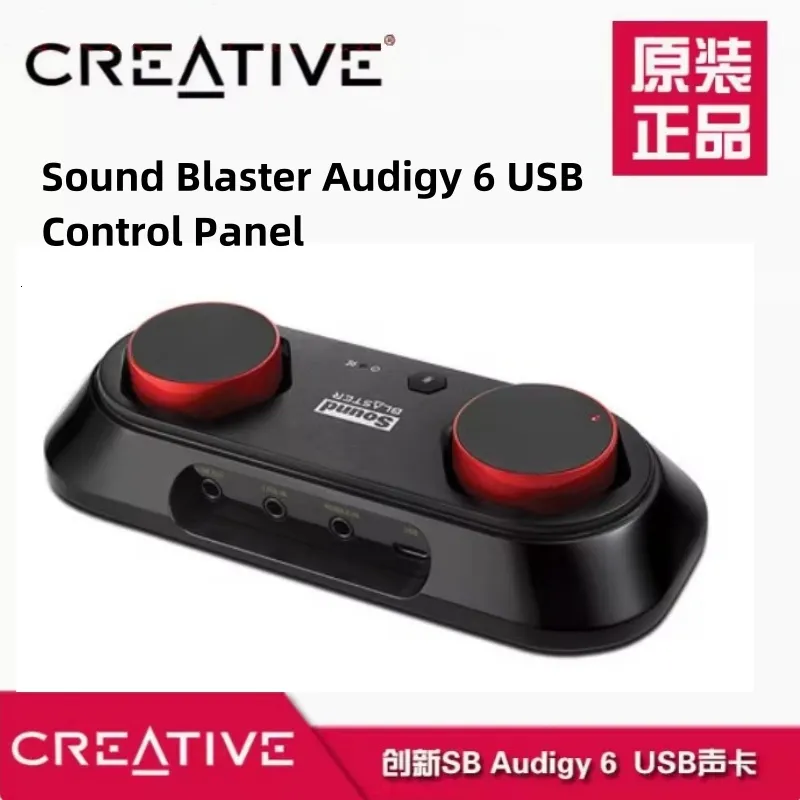 Audigy 6 USB External Ct4830 Sound Blaster Live With Dual Microphone ...