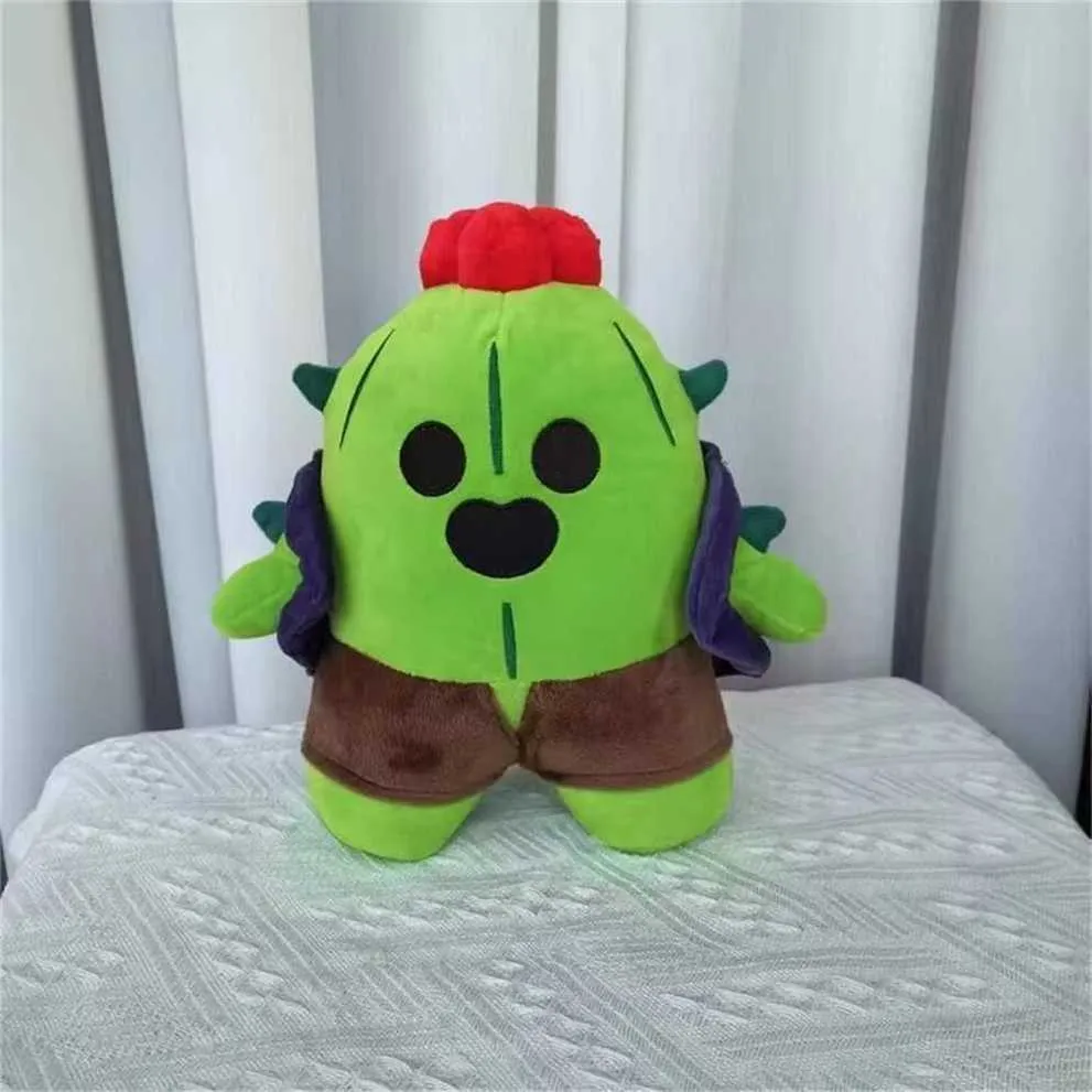 Kawaii Cactus Avocado Green Pillow Rawl Stars Spike Plush Toy For Cute ...