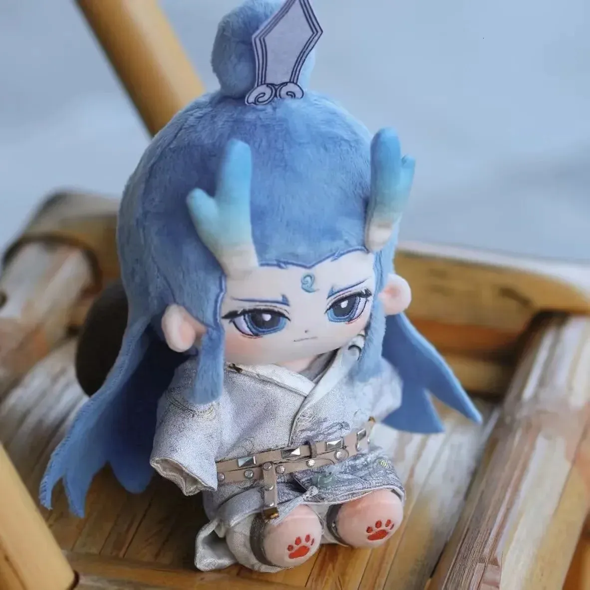 Nezha 1 2 Plush Stuffed Doll Body Cosplay Toy Figures 20cm Anime Movie ...