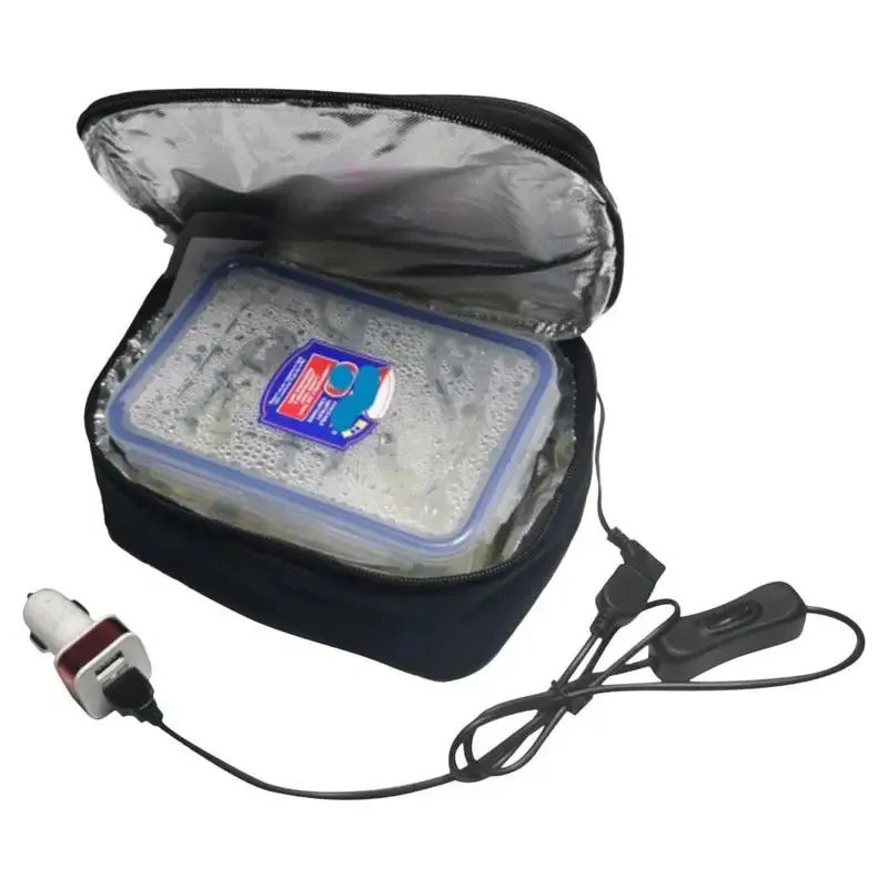 250227FBB USB Portable Food Warmer 2 In 1 Heated And Insulated Lunch ...