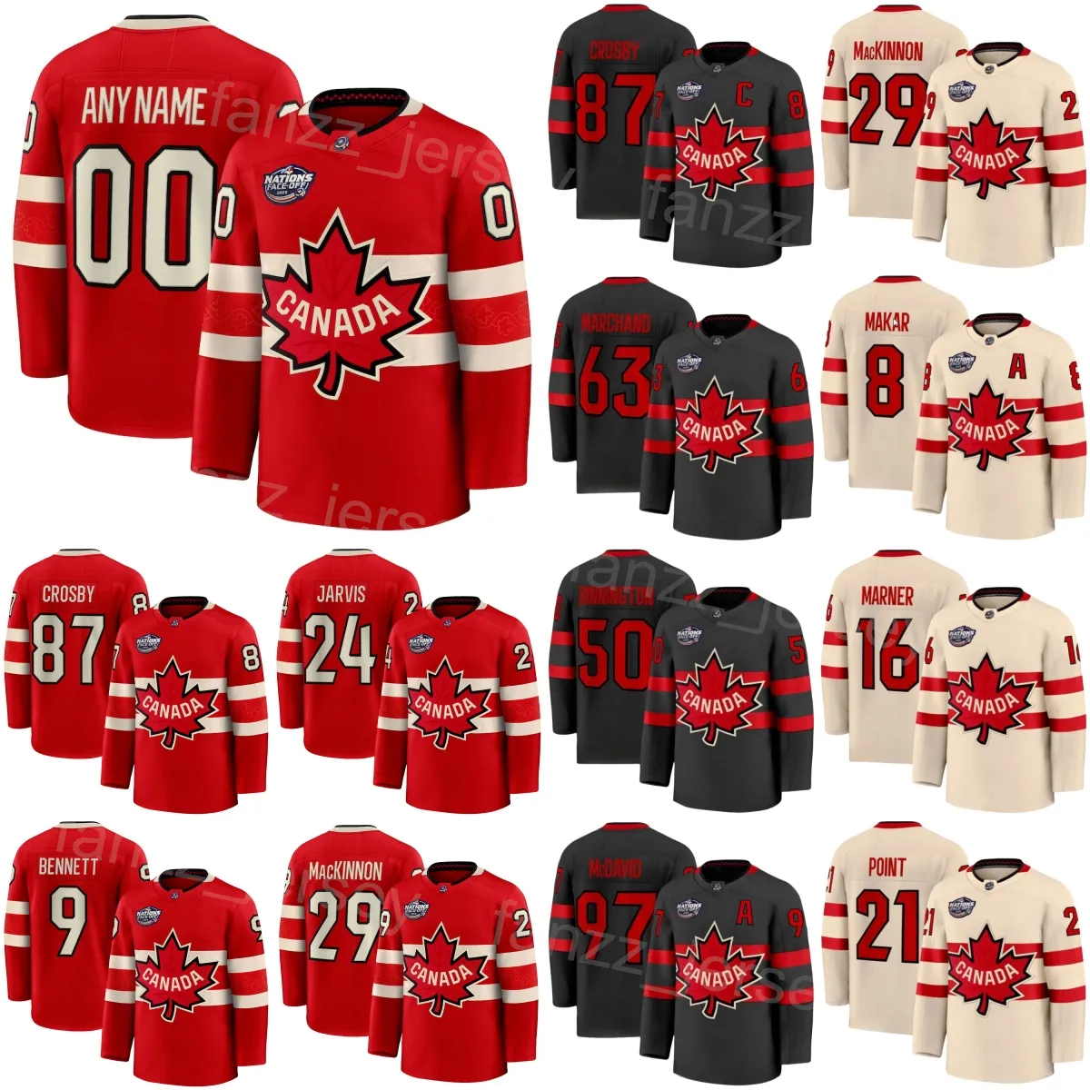 National 2025 4 Nations Face Au Large Des Maillots De Hockey Du Canada ...