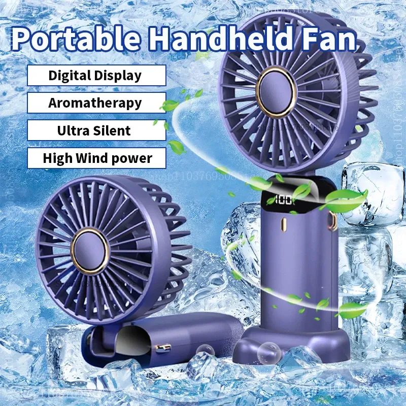 3000mAh Handheld Mini Fan Foldable Portable Neck... From Powerorder, $4 ...
