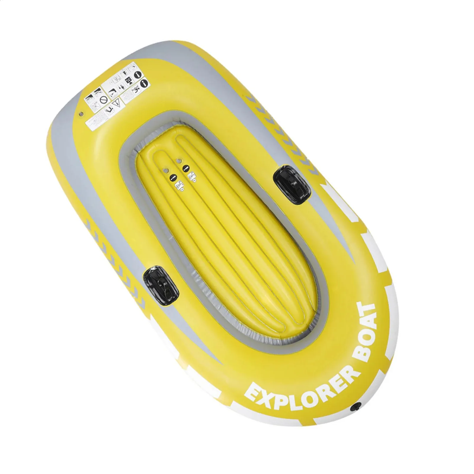 2 Person PVC Inflatable A Kayak Canoe For Rowing, Fishing, Drifting ...