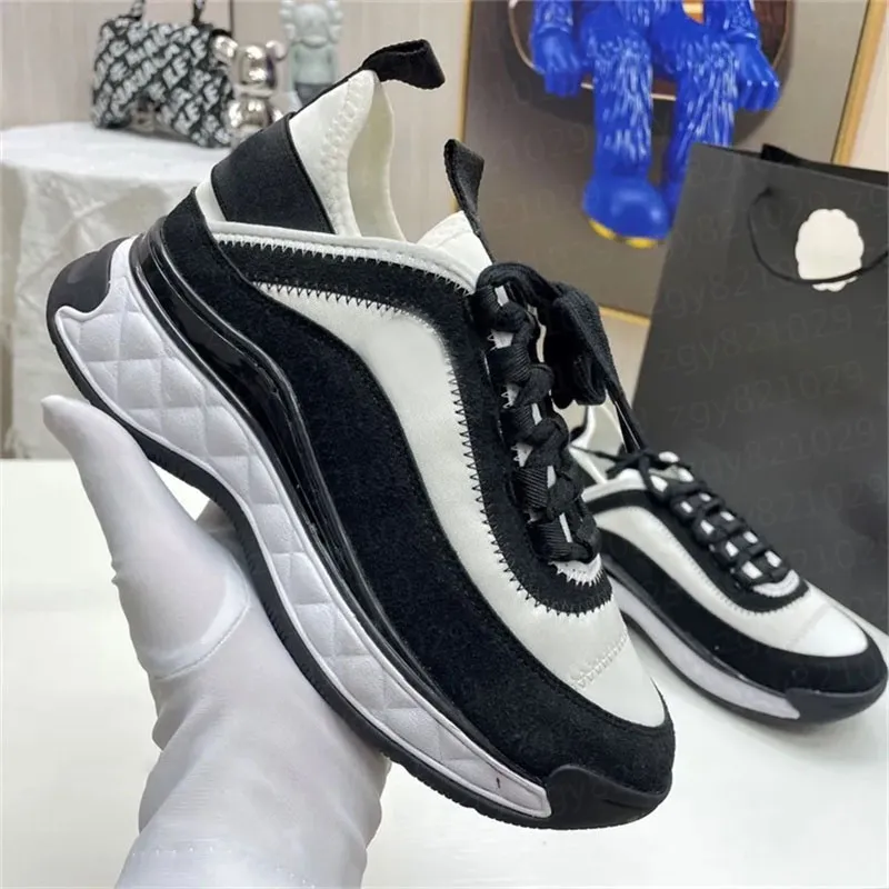 Vintage Velvet Calfskin Suede Sneakers With Reflective Suede Detailing ...