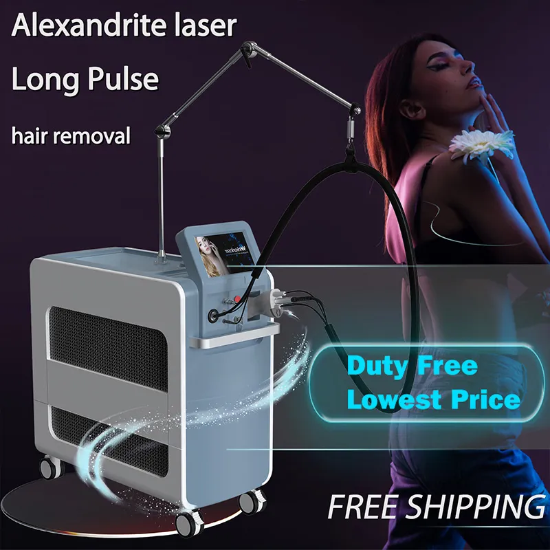 Dual Wave Laser Hair Removal Machine: Long Pulse 755nm & 1064nm ...