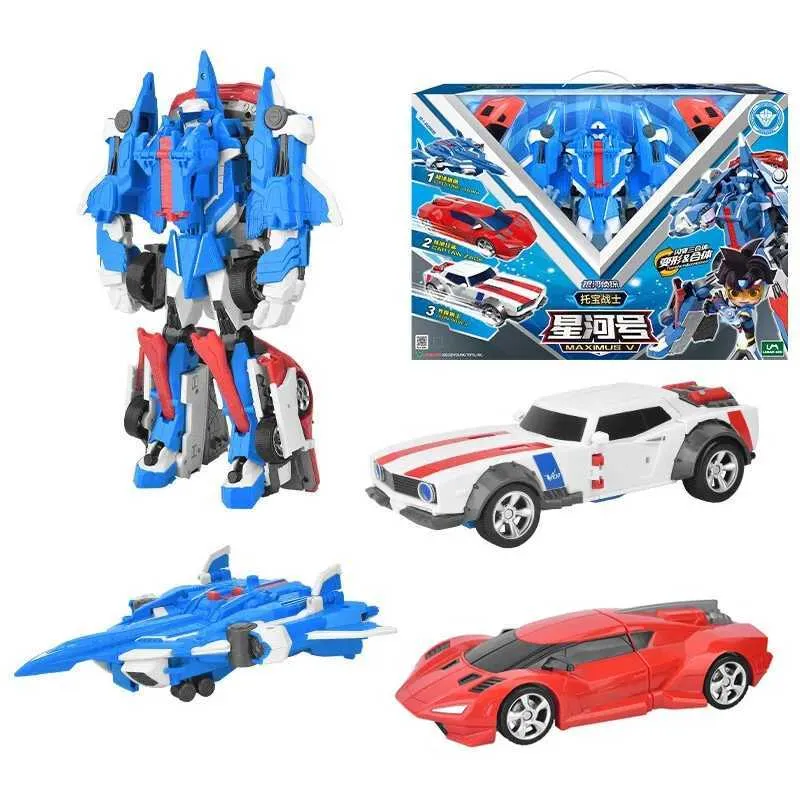 3 In 1 Anime Manga Tobot Maximus V Transforming Robot Car Optimus Prime ...