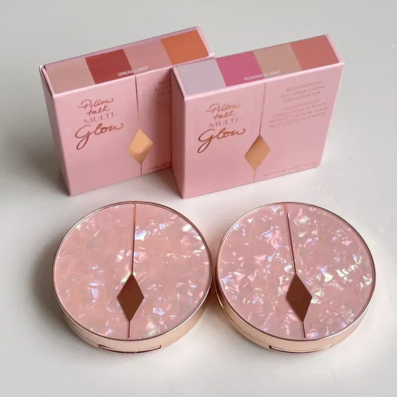 Girl's Pink Bronzer Blush Highlighter With Diamond Pillow Falk 7g ...