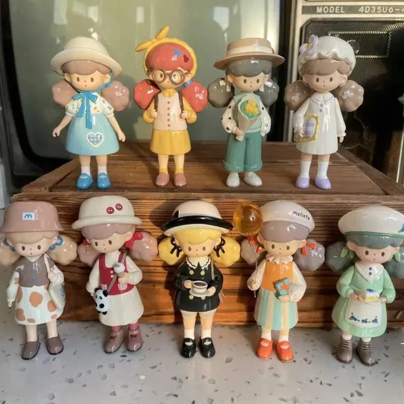 Molinta Popcorn Sister PVC Mondo Figures Collectible Anime Model Toy ...