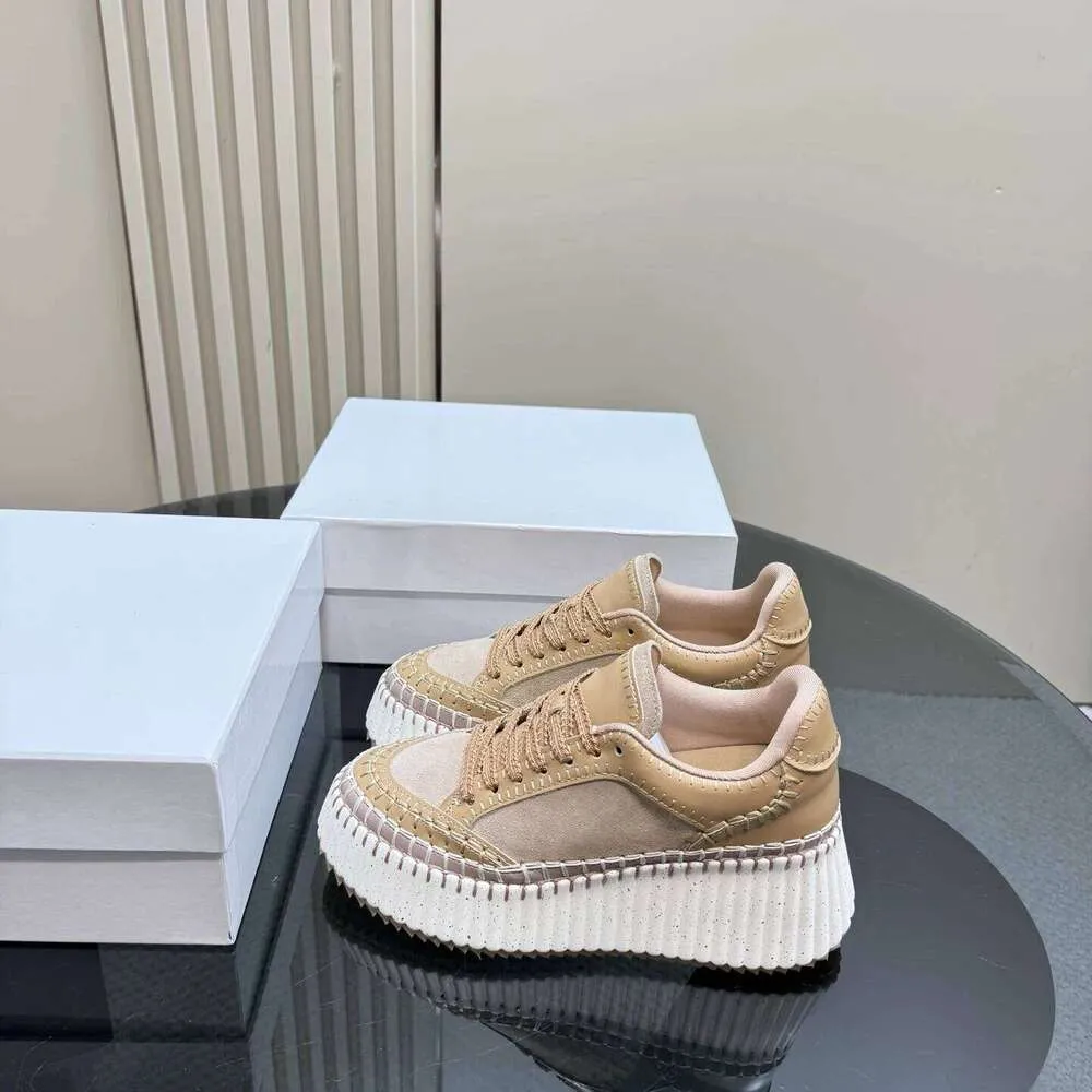 Spring Autumn Women's Casual Fashion Genuine Leather Sneakers Flat ...