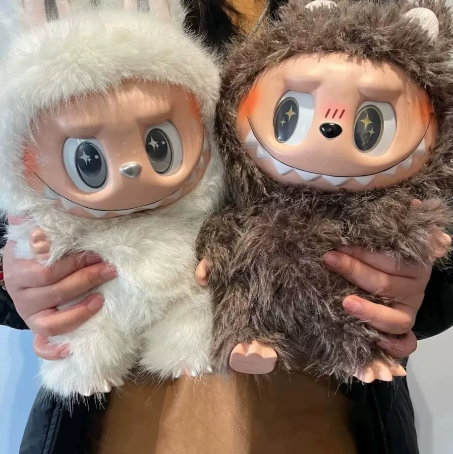 Collectible Doll, Heartbeat Macaron Style Enamel Face Monster Figurine ...