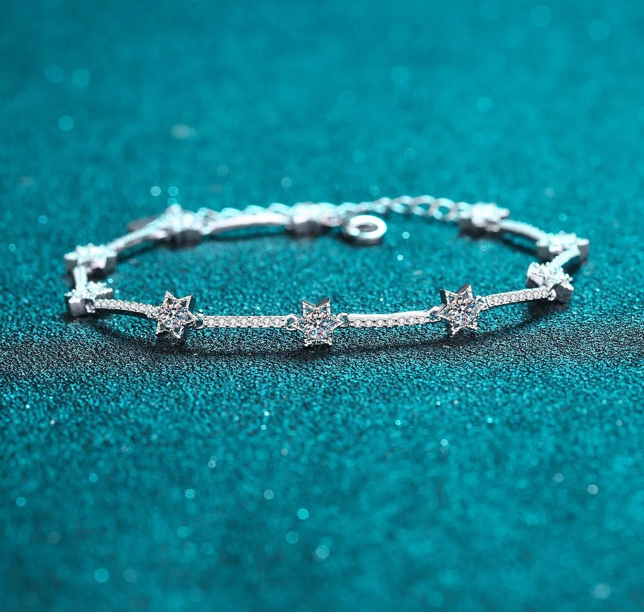 Trendy Personalizable Jewelry Bands 925 Silver With Astral Gemstone ...