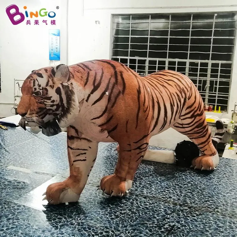 Eye Catching Inflatable Tiger Display Festive Decoration For Commercial ...