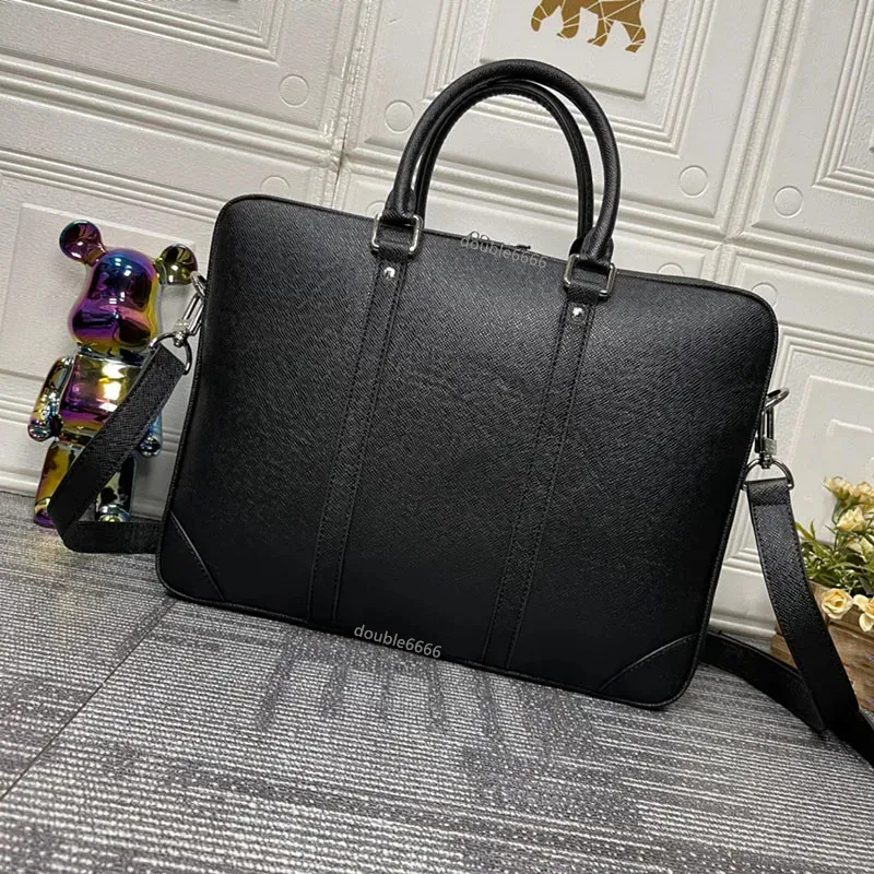 Mens Designer Bags Briefcase: Black Business Laptop... From Double6666 ...