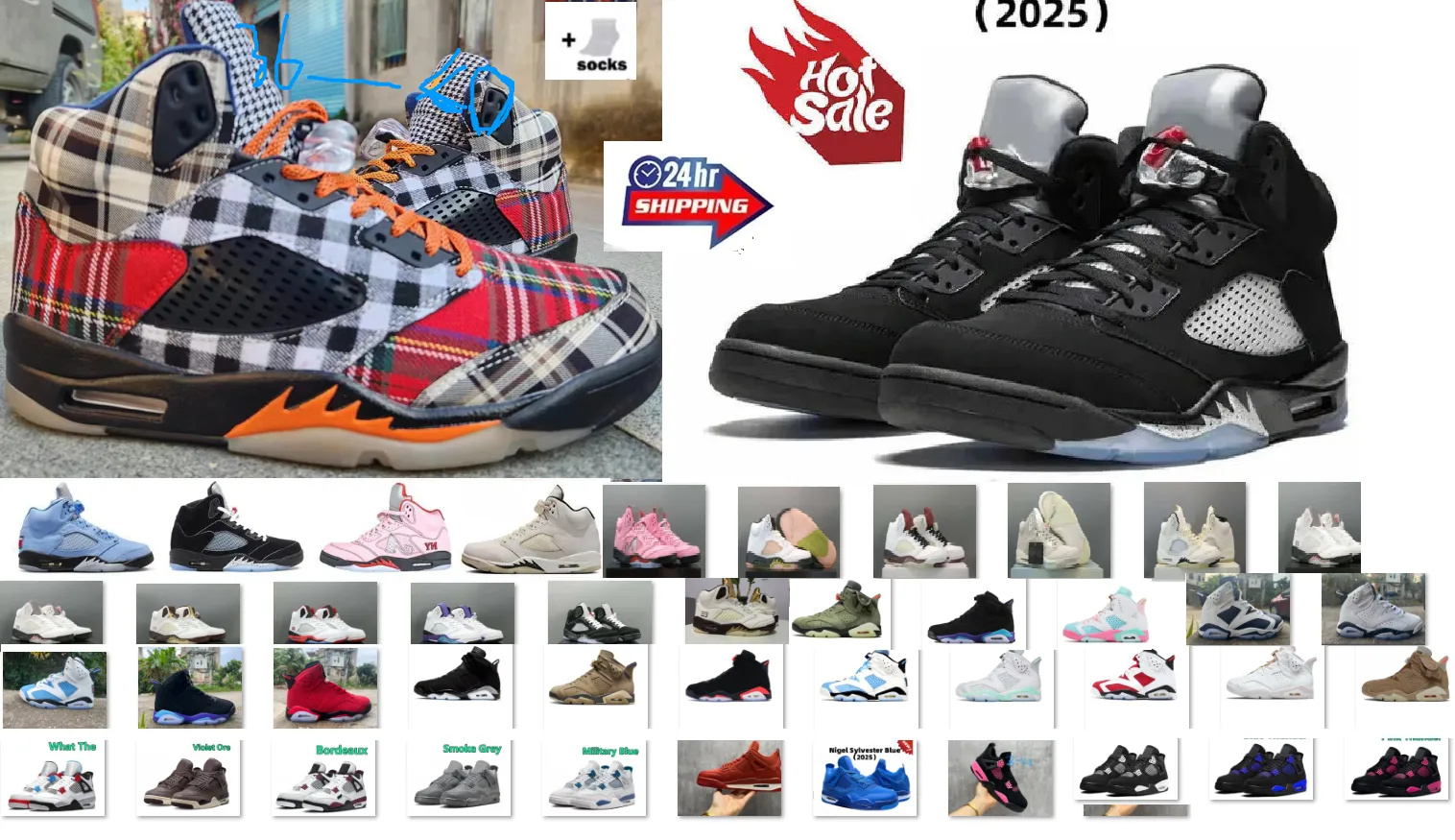 9 Days Arrived Cat Big Boy 3s 4s 5s 6s 11 Basketball Shoes Rare White ...