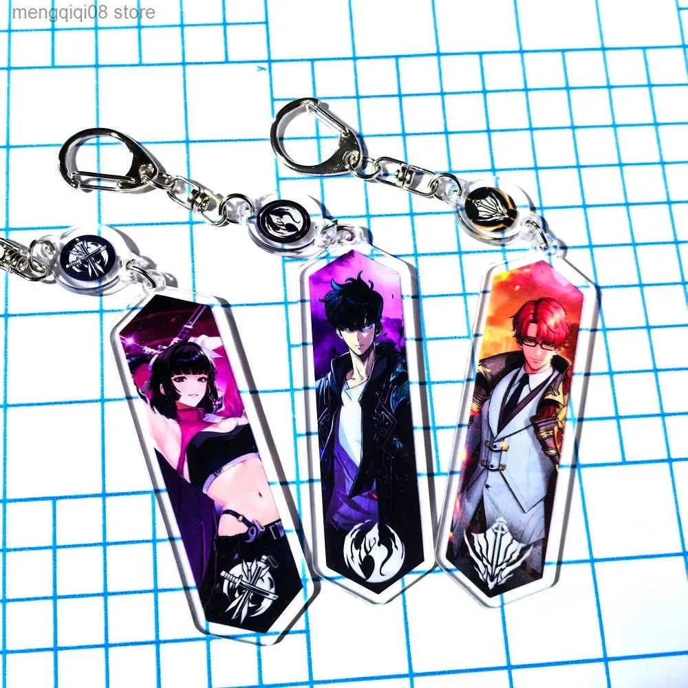 Sung Jinwoo Fun Anime Bleach Keychain Lyrical Jewelry Pendant For Solo ...