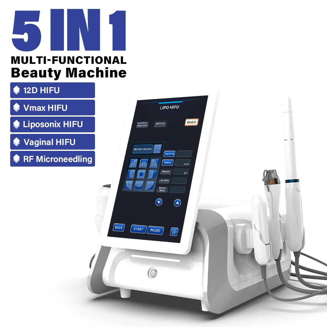 3D HIFU Face & Vaginal Deep Tissue Ultrasound Machine With Liposonix ...