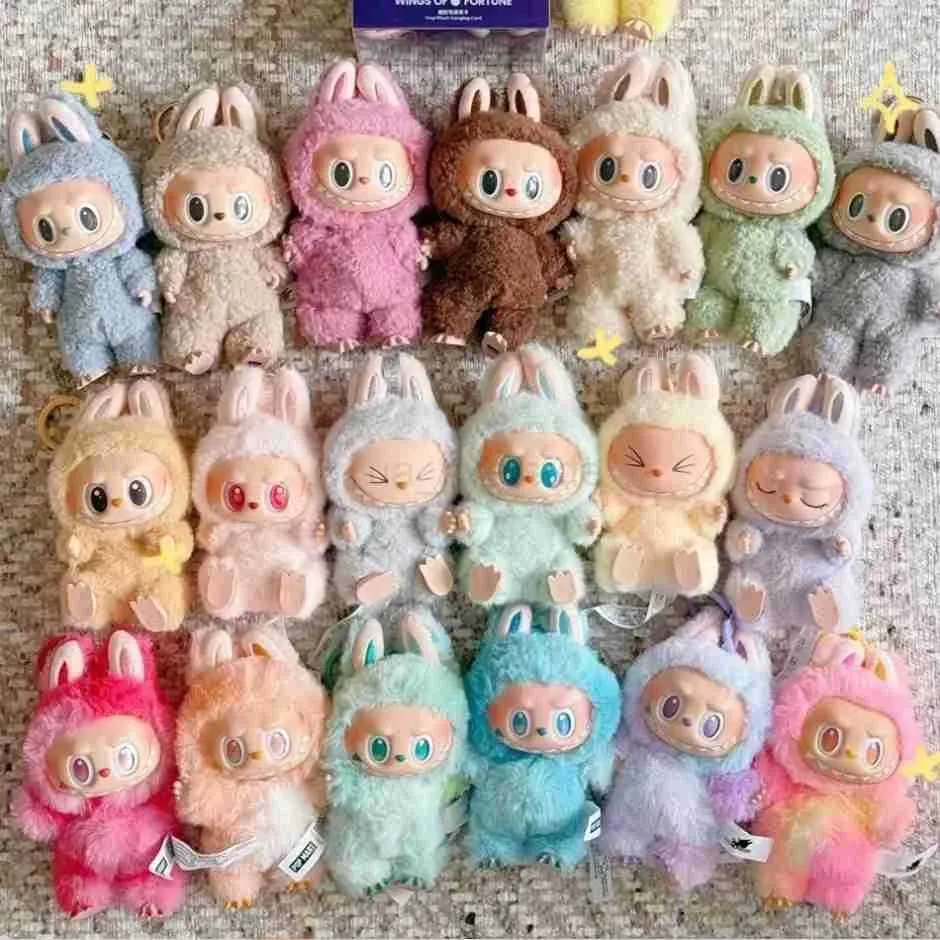 Labubu The Monsters Vinyl Face Doll Moving Aron Doll Labubu Blind Box ...