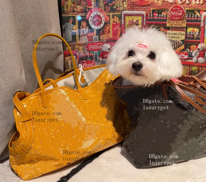 Designer Luxury Dog Carrier Purse Leather Tote Bag... From Luxurypet ...