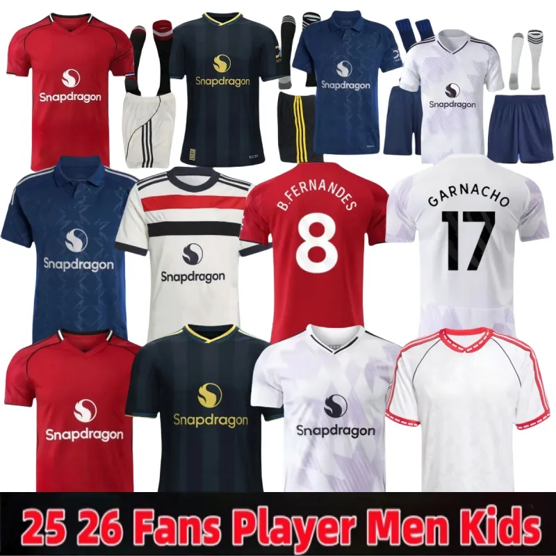 2025 2026 United Soccer Kits 22 23 Featuring GARNACHO, HOJLUND ...